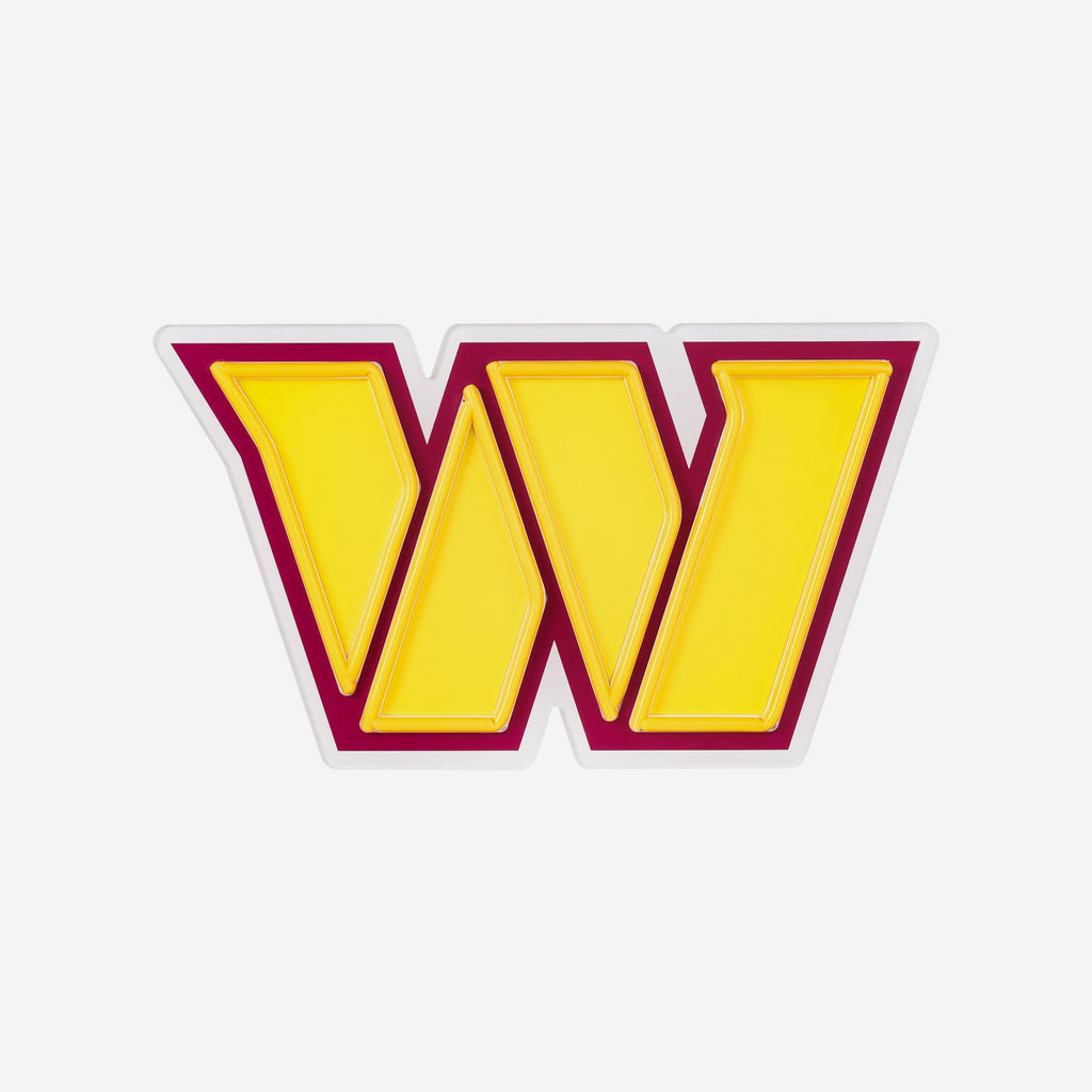 Washington Commanders LED Neon Light Up Team Logo Sign FOCO