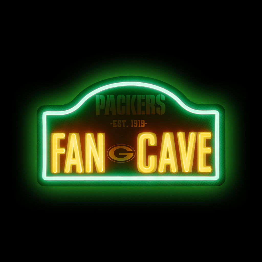 Green Bay Packers LED Neon Fancave Sign FOCO