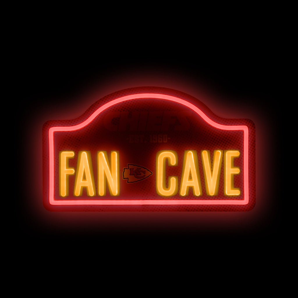 Kansas City Chiefs LED Neon Fancave Sign FOCO