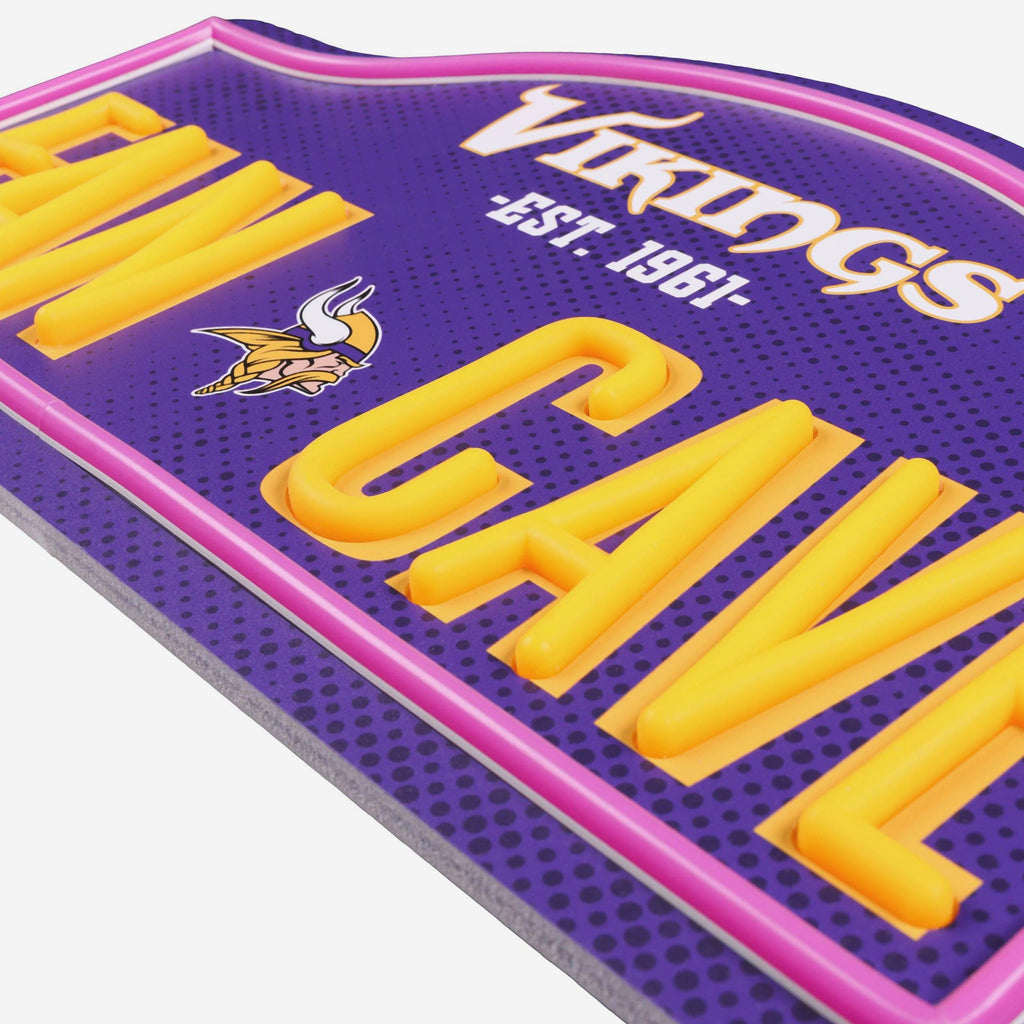 Minnesota Vikings LED Neon Fancave Sign FOCO