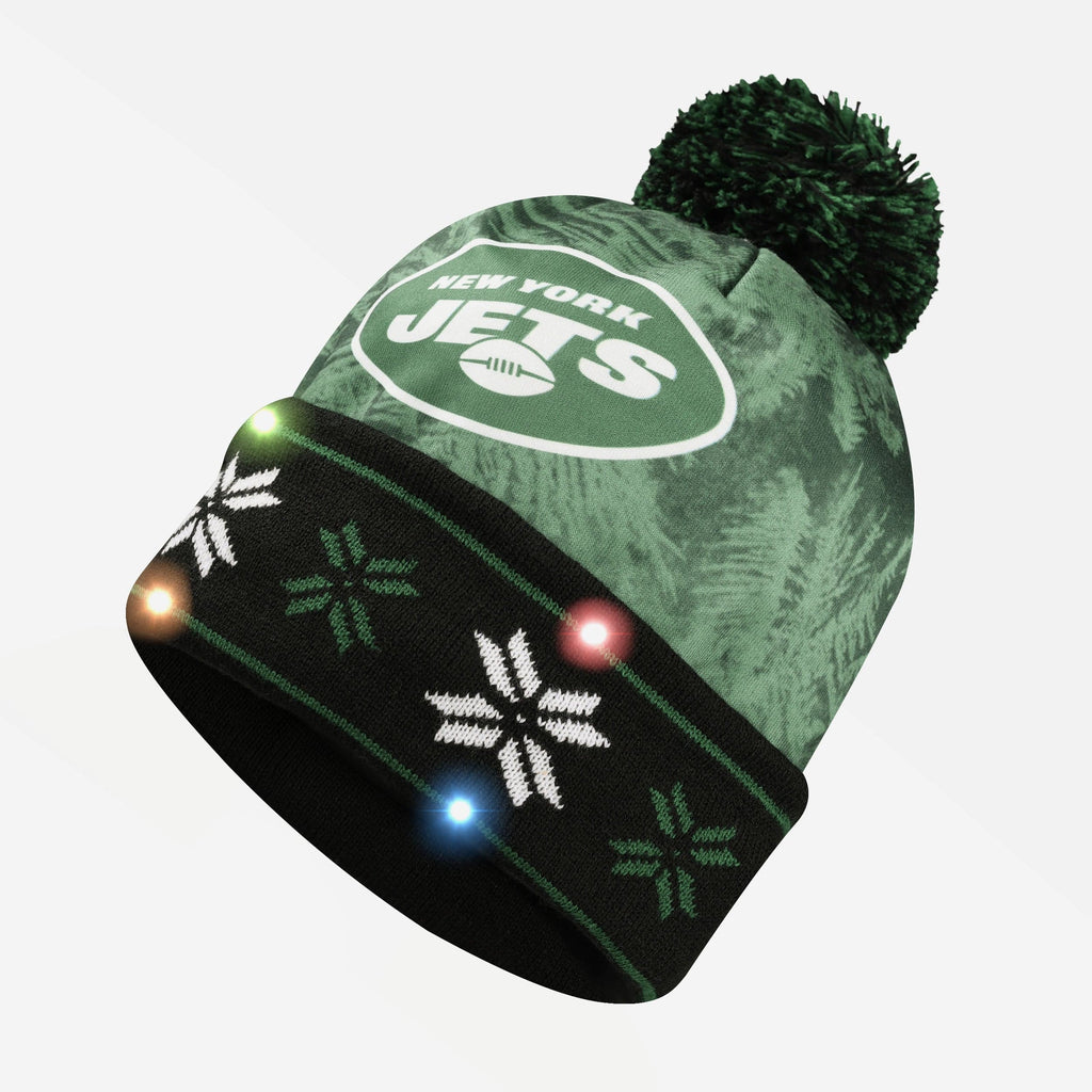 New York Jets Big Logo Light Up Beanie FOCO