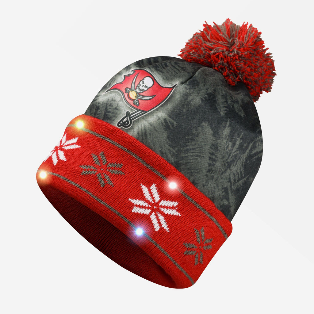 Tampa Bay Buccaneers Big Logo Light Up Beanie FOCO