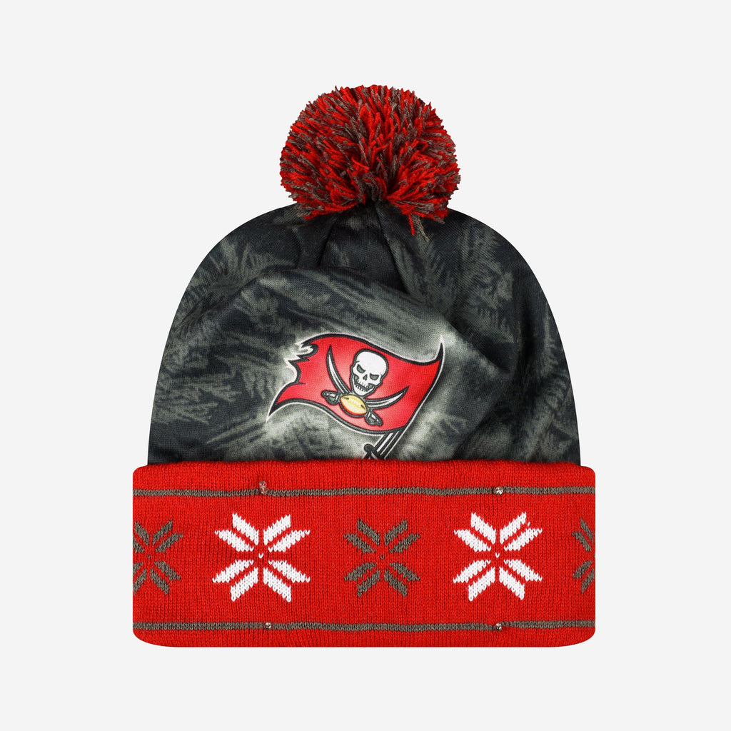 Tampa Bay Buccaneers Big Logo Light Up Beanie FOCO