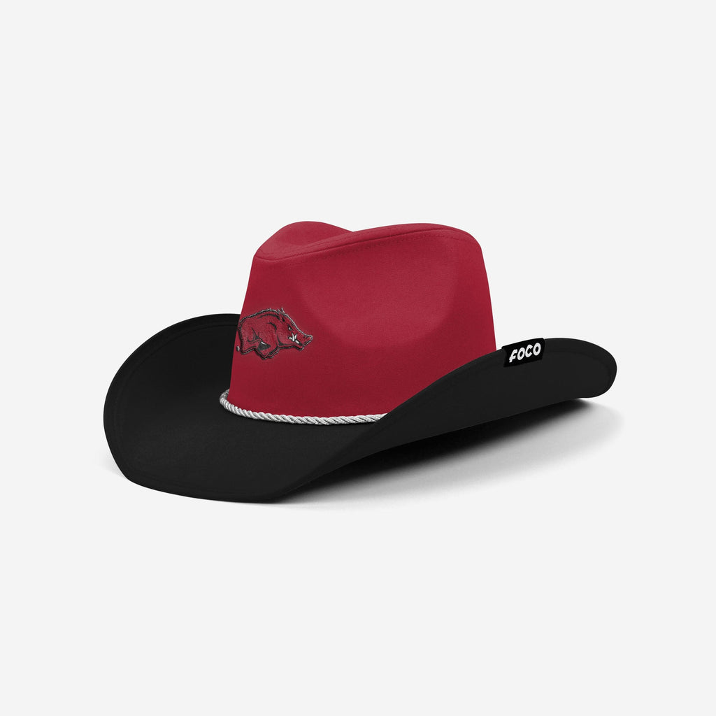 Arkansas Razorbacks Two Tone Cowboy Hat FOCO