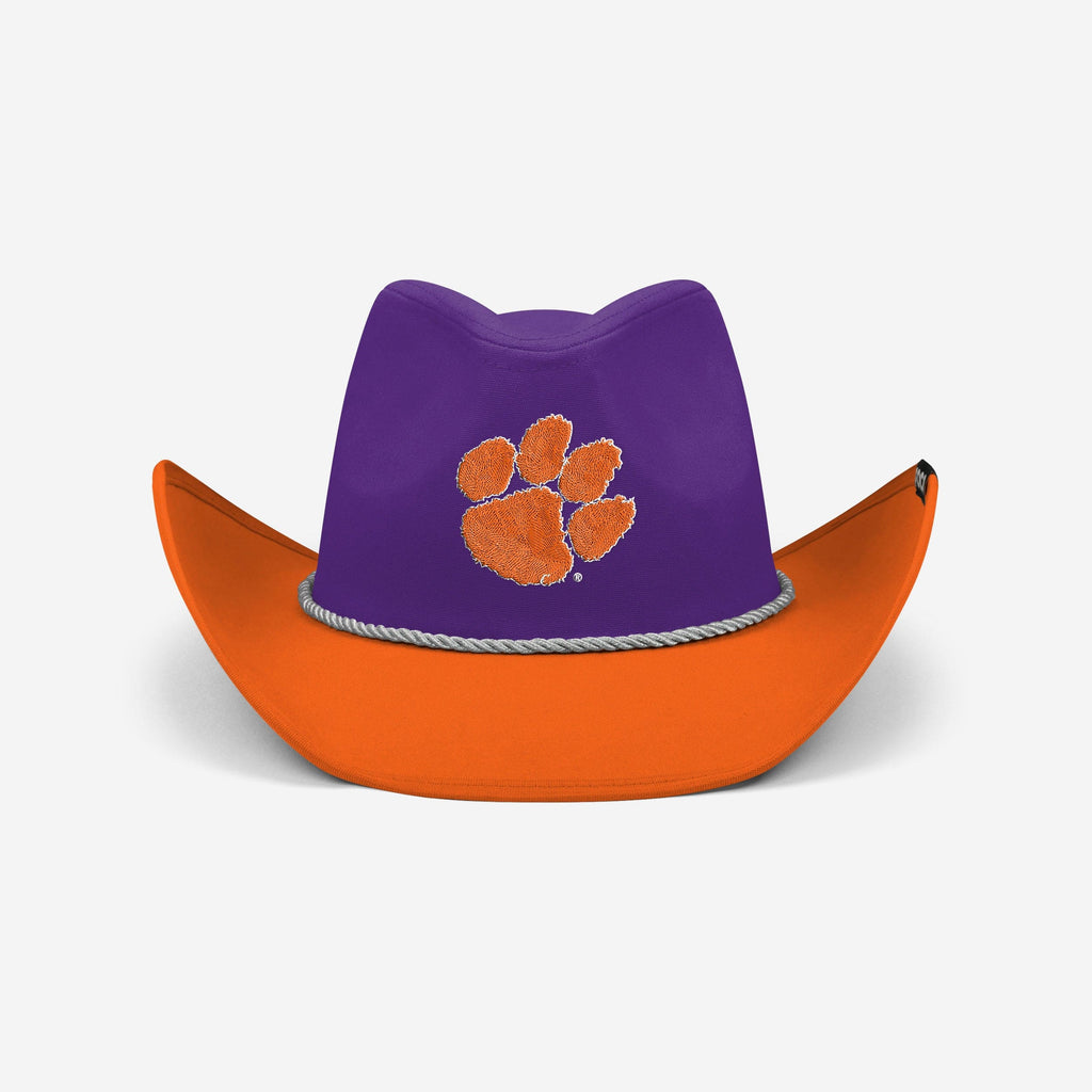 Clemson Tigers Two Tone Cowboy Hat FOCO