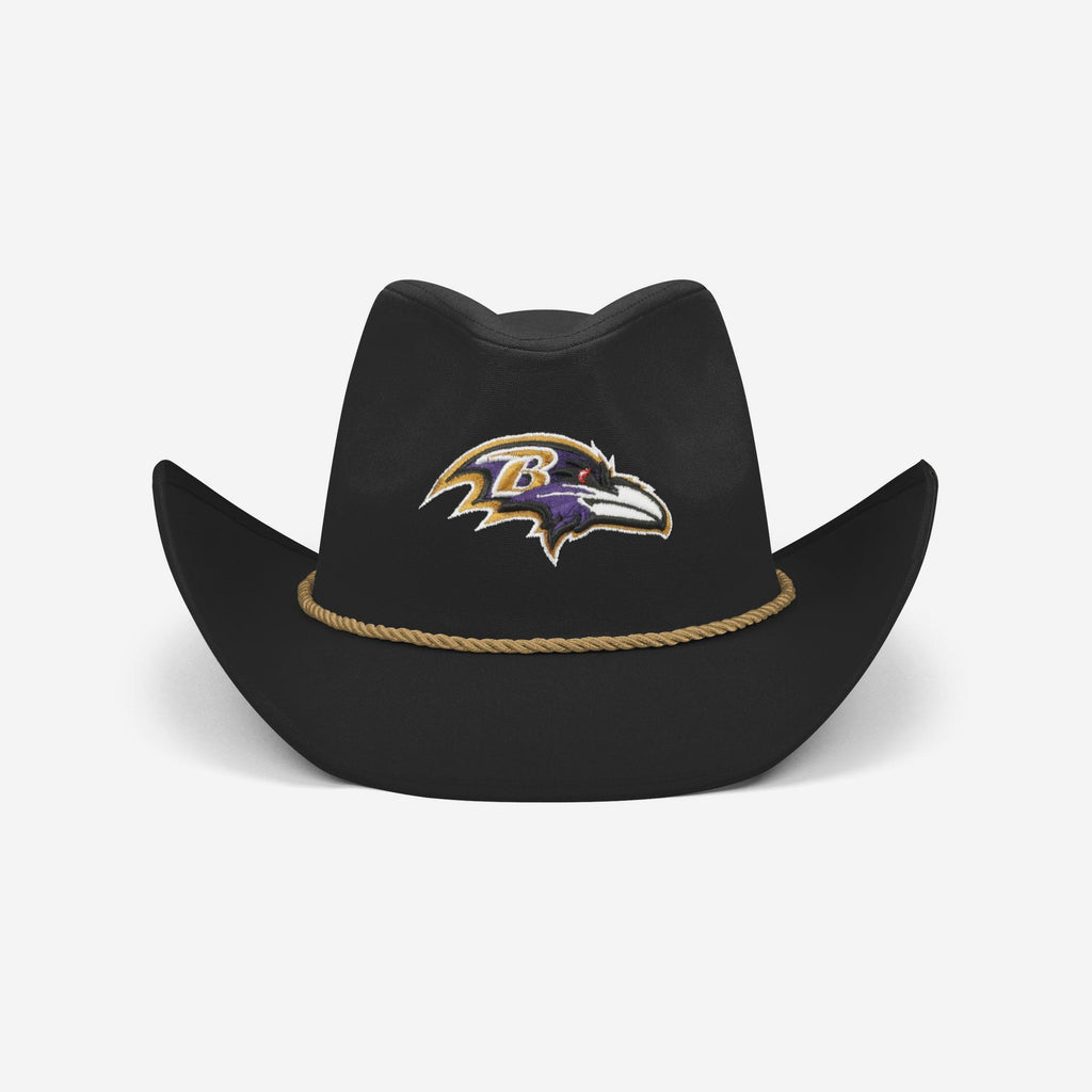 Baltimore Ravens Black Cowboy Hat FOCO