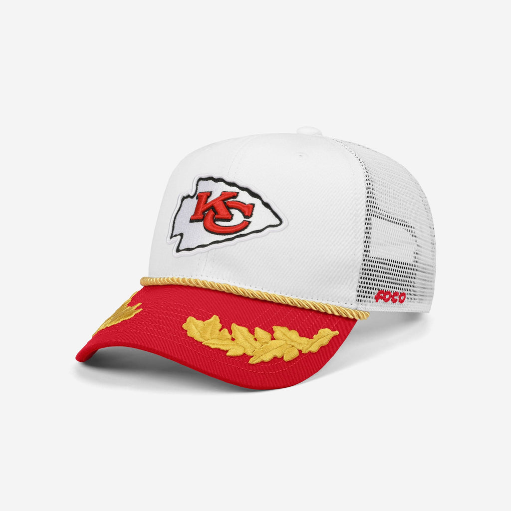 Kansas City Chiefs Captains Trucker RF Cap FOCO