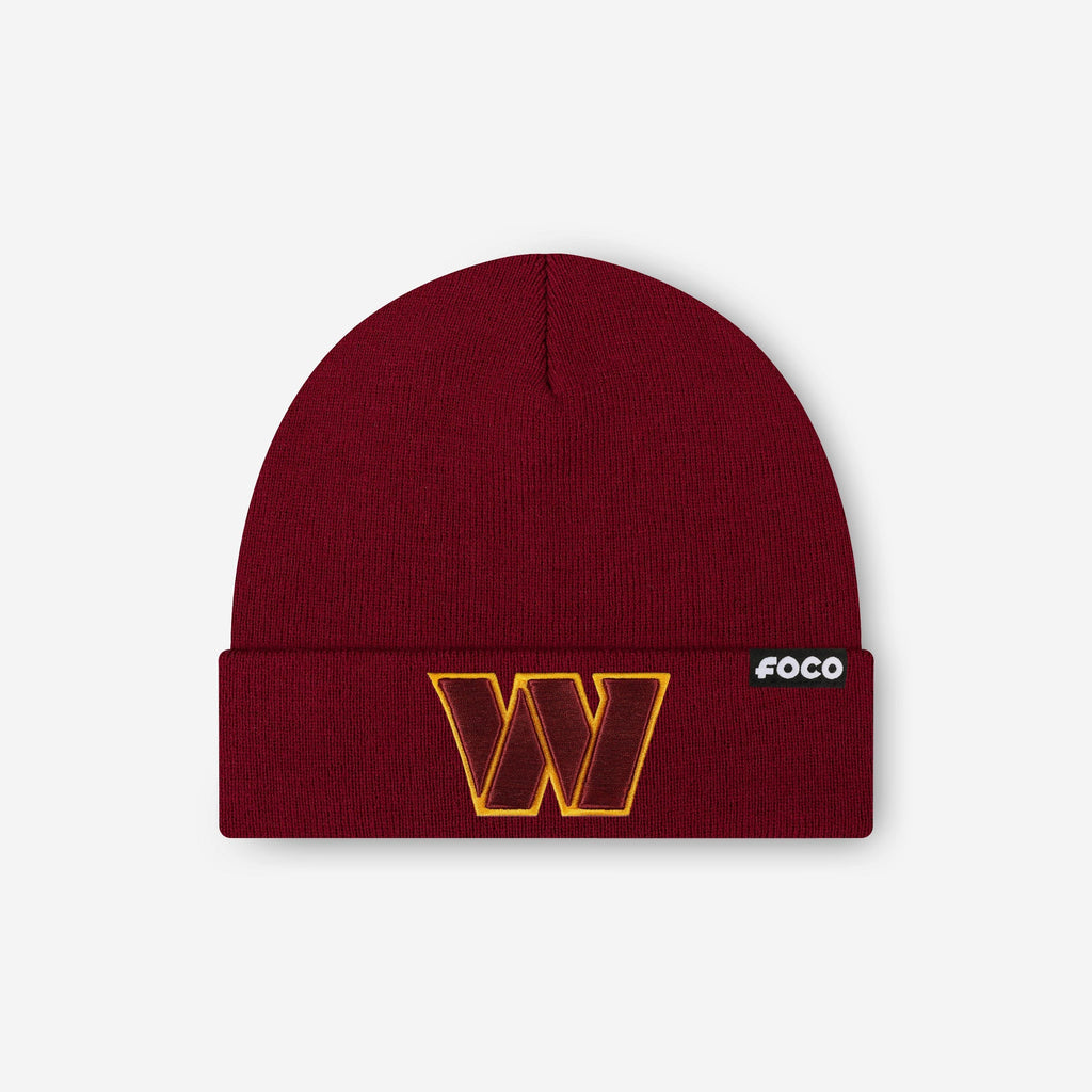 Washington Commanders Basic Primary Logo Beanie FOCO