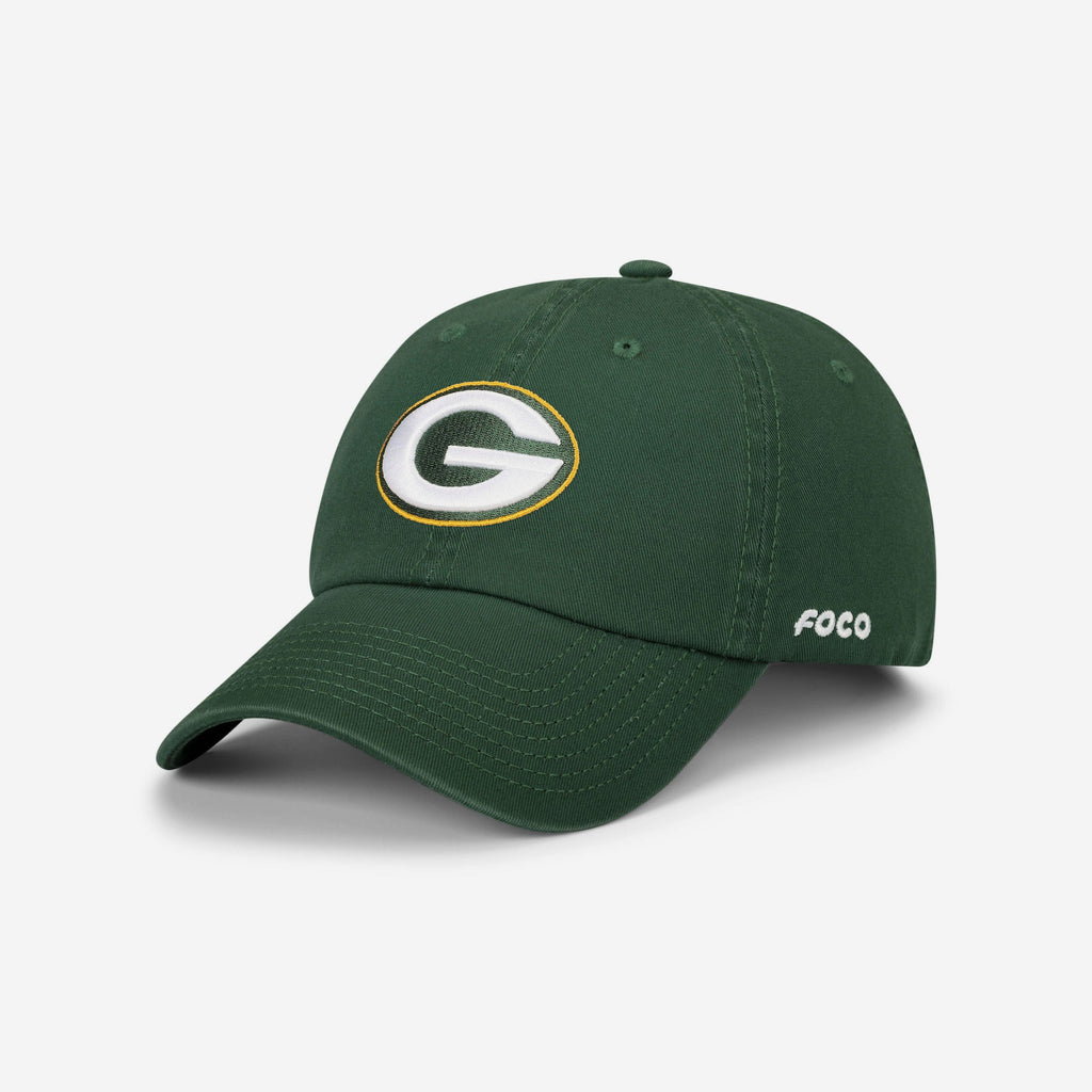 Green Bay Packers Primary Logo Casual Cap FOCO