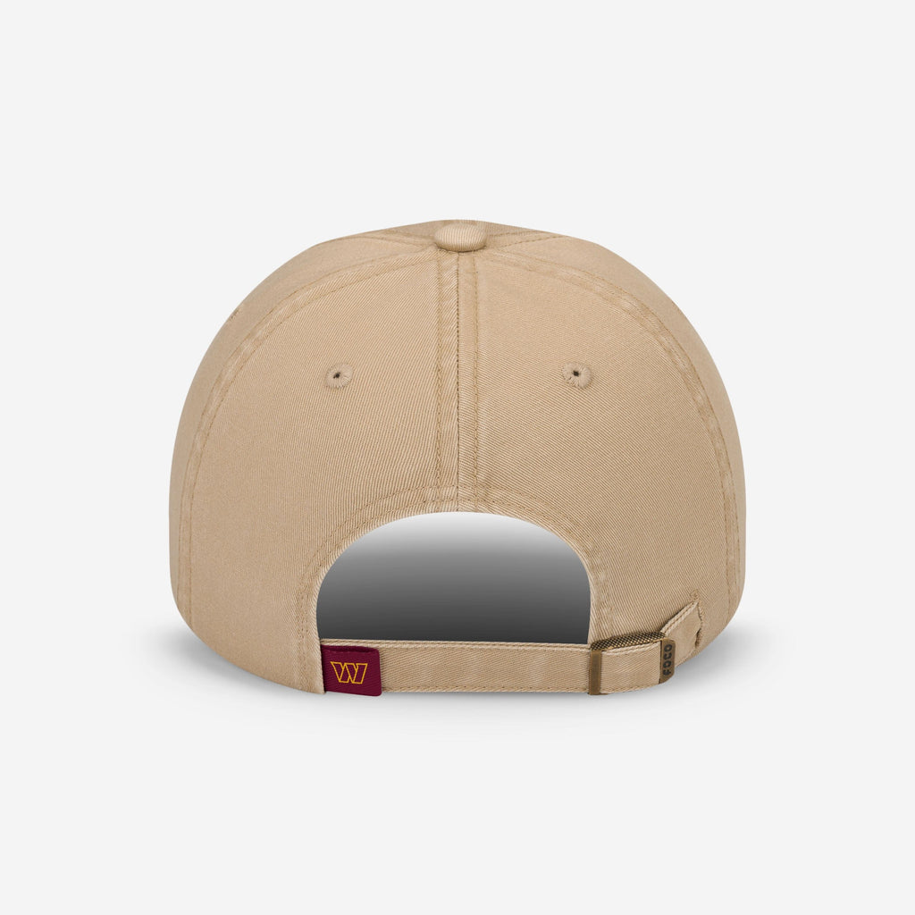 Washington Commanders Khaki Primary Logo Casual Cap FOCO