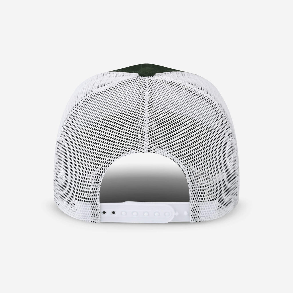 Green Bay Packers Primary Logo Trucker RF Cap FOCO