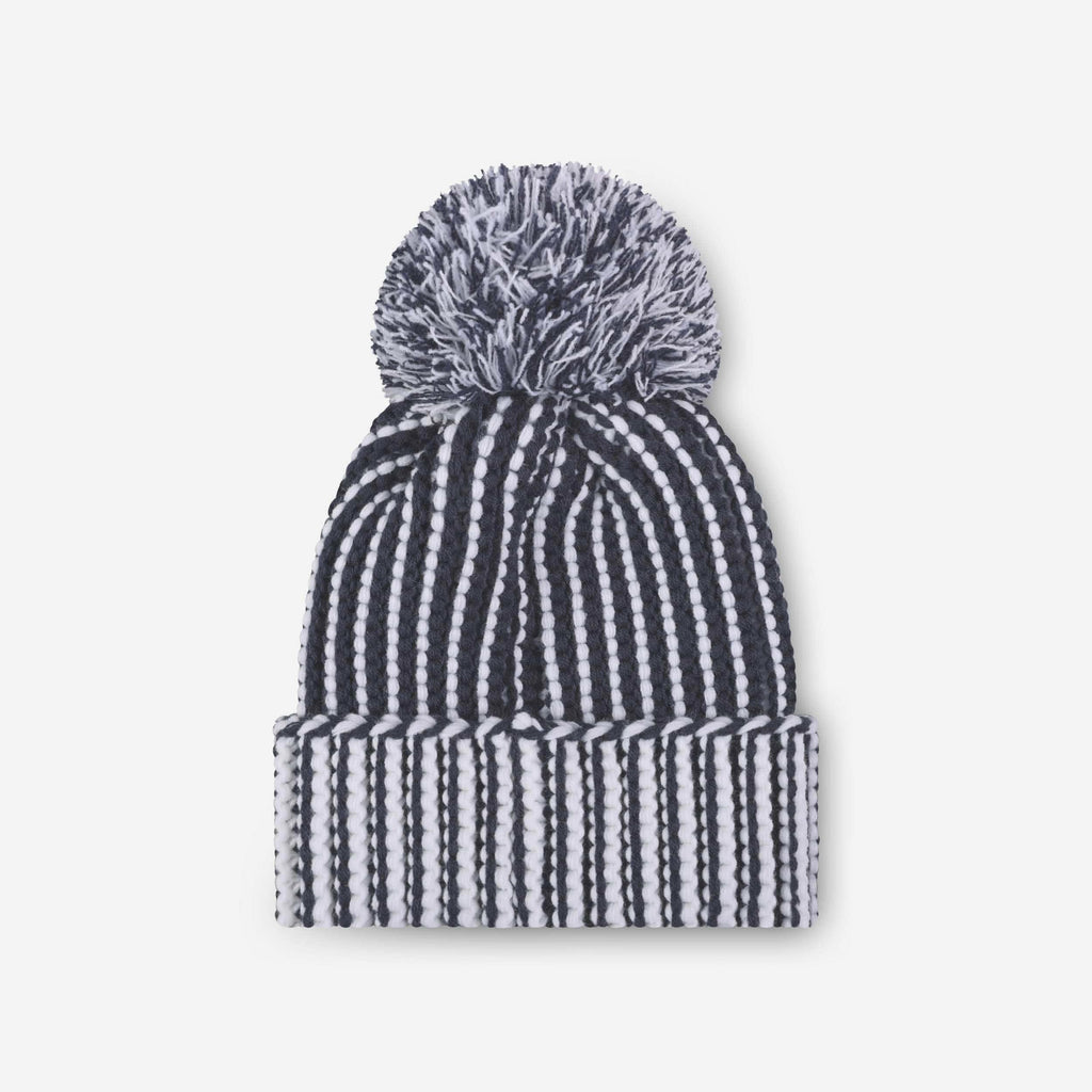 Chicago Bears Primary Logo Vertical Knit Pom Beanie FOCO