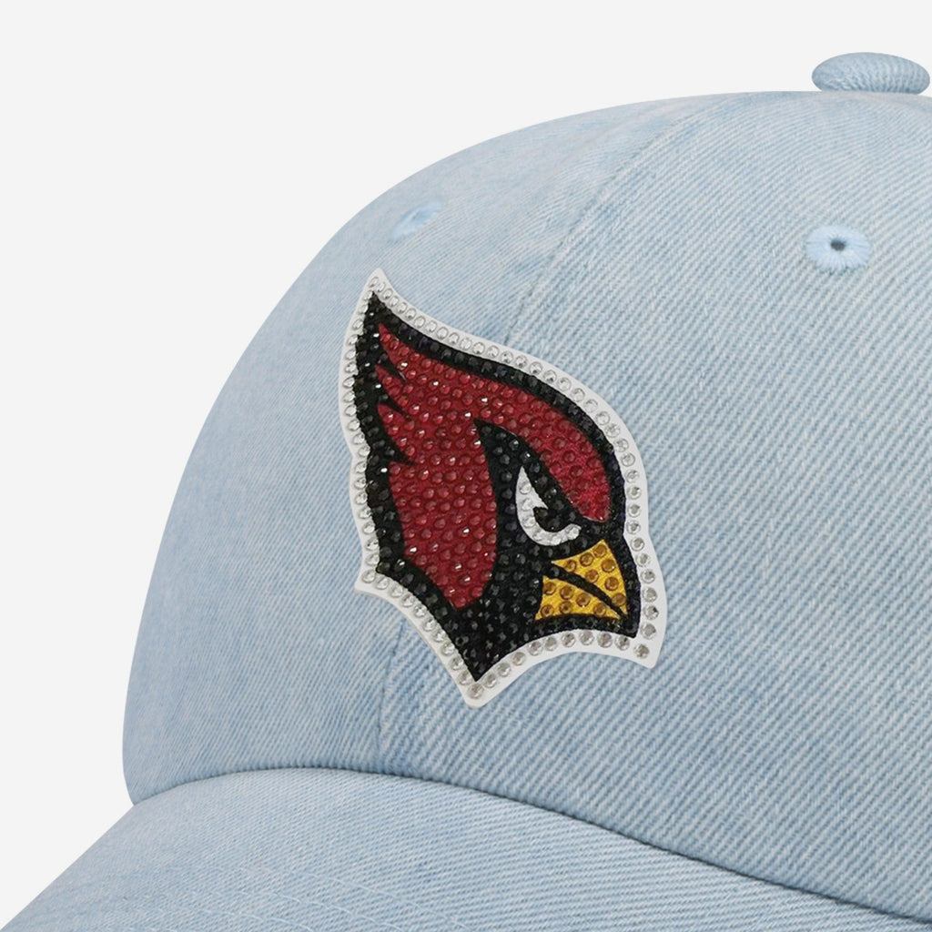 Arizona Cardinals Rhinestone Logo Denim Casual Cap FOCO