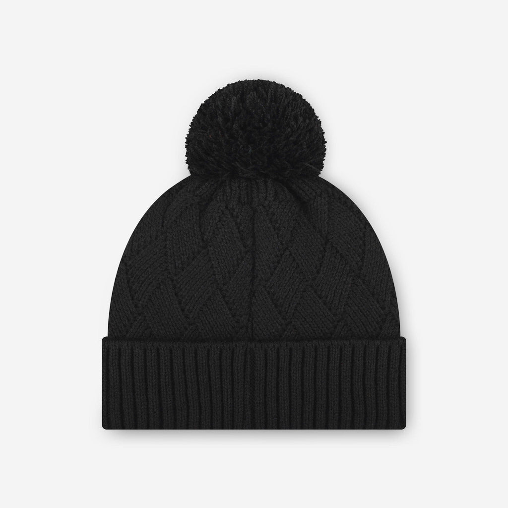 Pittsburgh Steelers Rhinestone Primary Logo Criss Cross Beanie FOCO