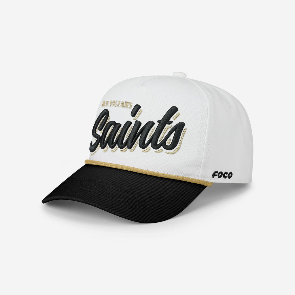 New Orleans Saints Monty Script Marquee RF Cap FOCO