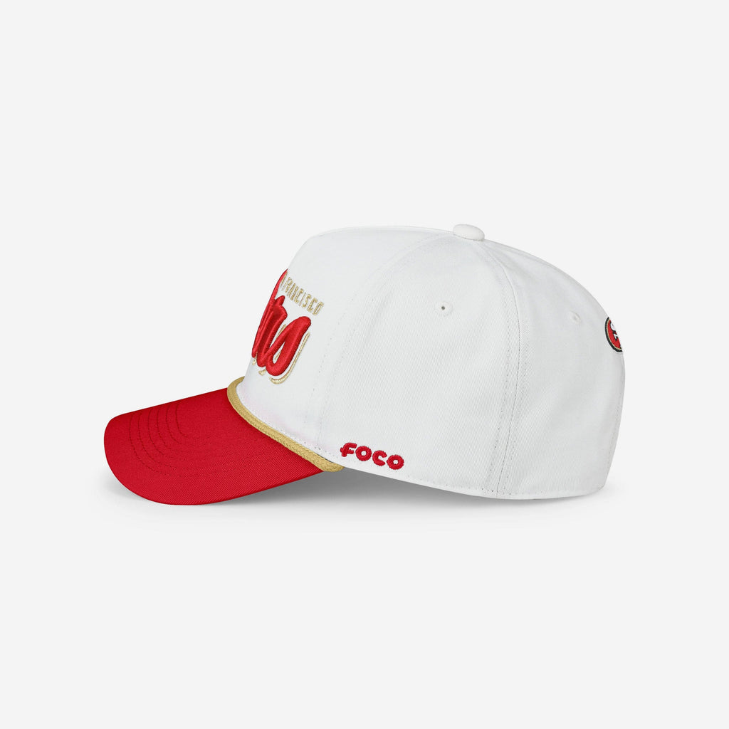 San Francisco 49ers Monty Script Marquee RF Cap FOCO