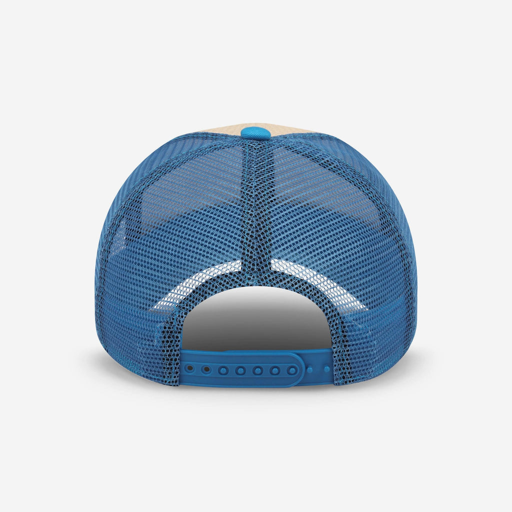 Detroit Lions Straw Casual Trucker Cap FOCO