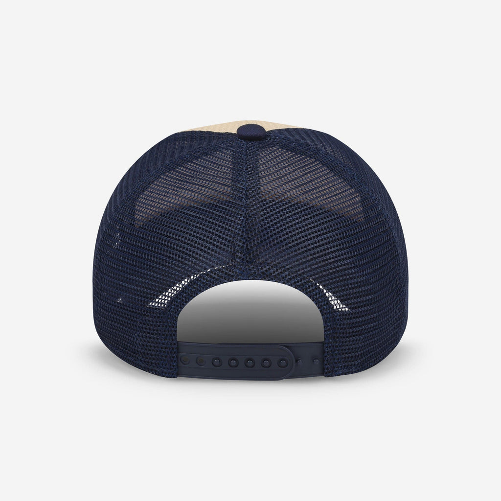 Chicago Bears Straw Casual Trucker Cap FOCO