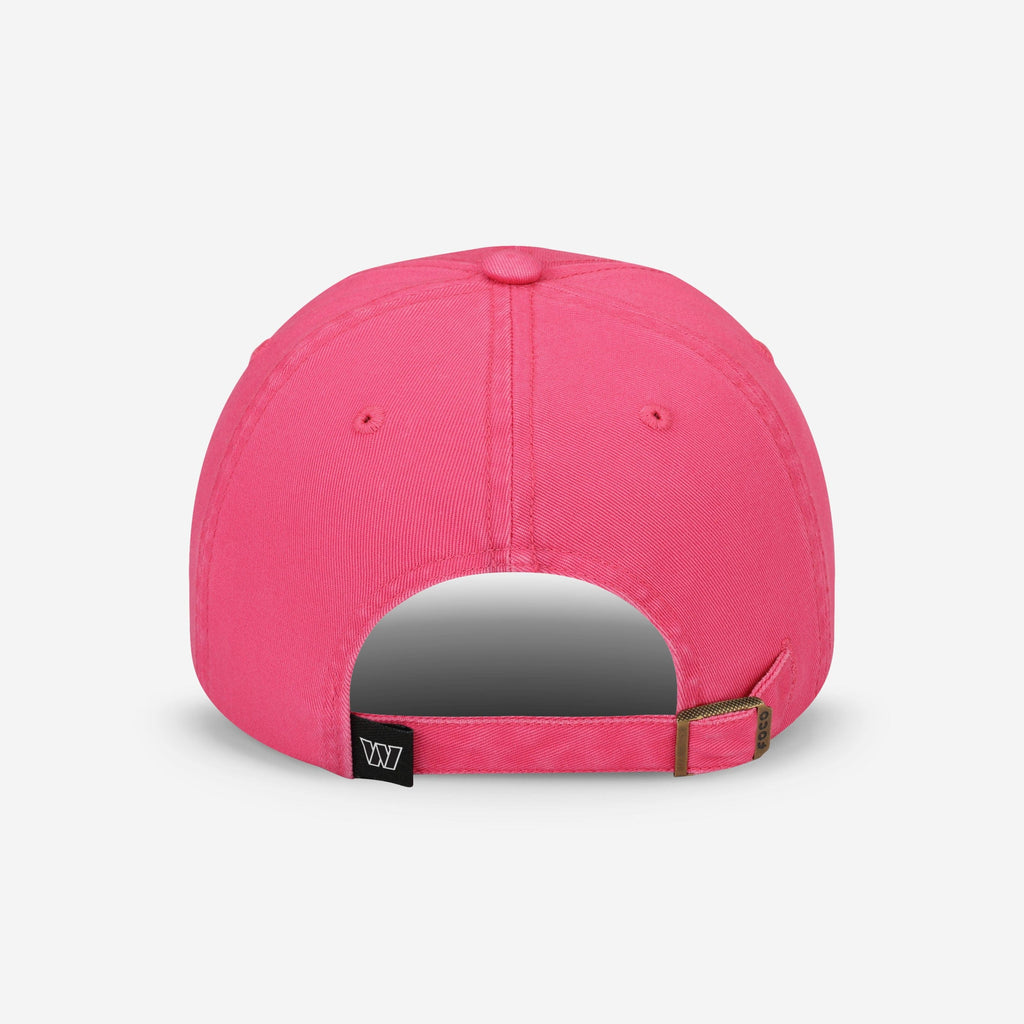 Washington Commanders Magenta & White Casual Cap FOCO