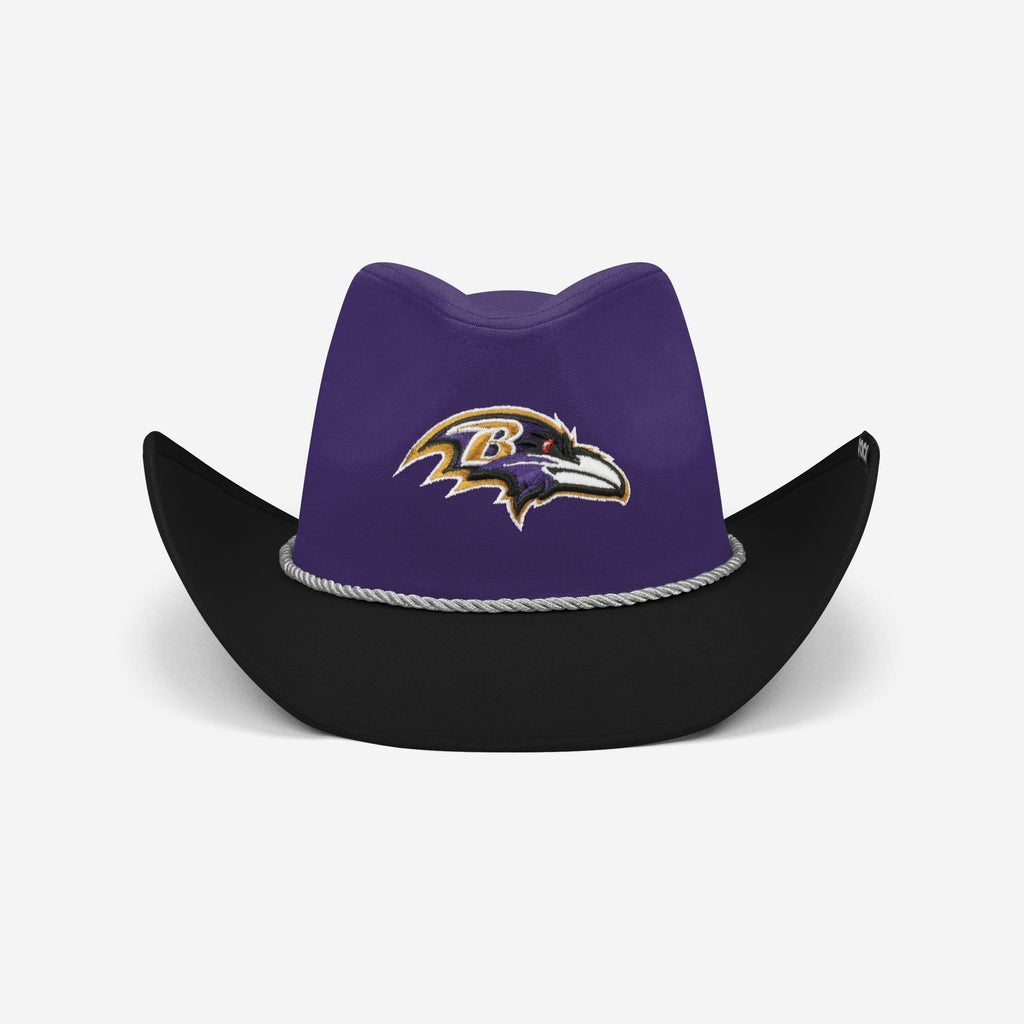 Baltimore Ravens Two Tone Cowboy Hat FOCO