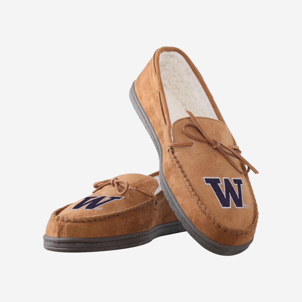 Washington Huskies Team Logo Moccasin Slipper FOCO