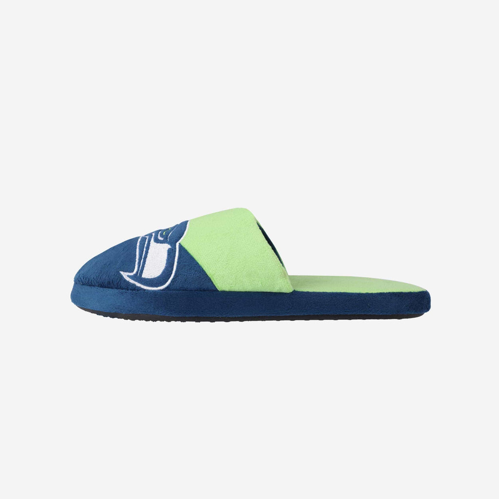 Seattle Seahawks Colorblock Slide Slippers FOCO