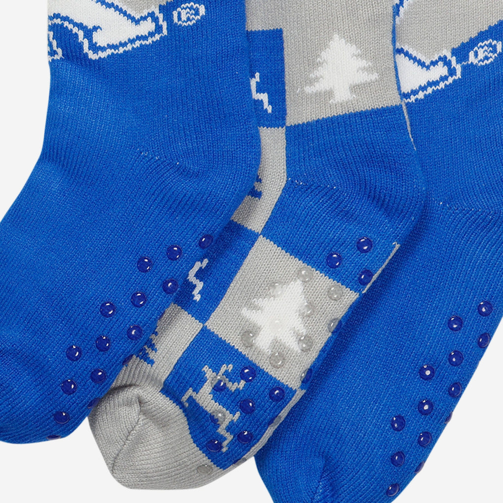 Kentucky Wildcats Womens Fan Footy 3 Pack Slipper Socks FOCO
