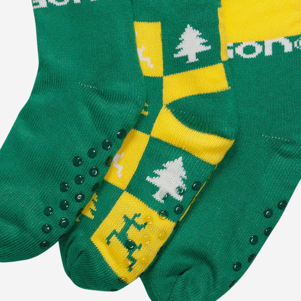 Oregon Ducks Womens Fan Footy 3 Pack Slipper Socks FOCO