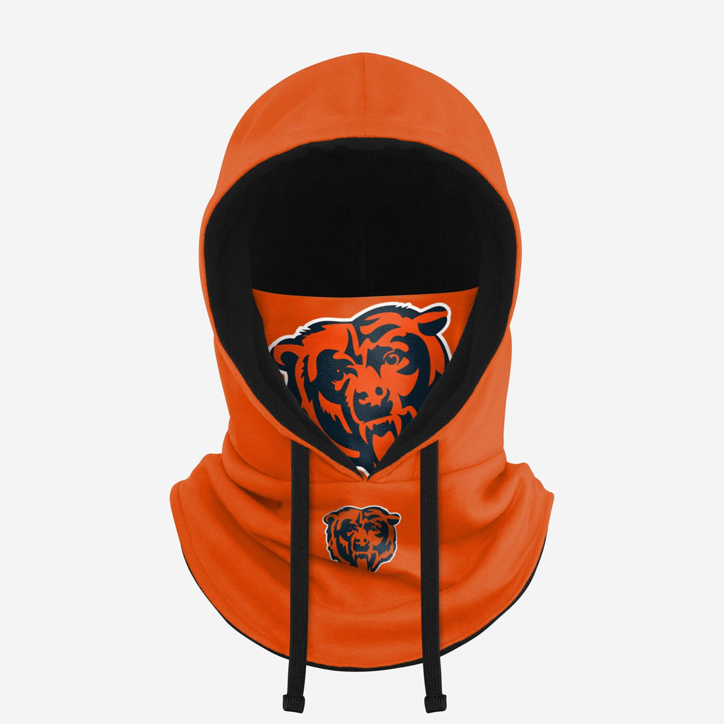 Chicago Bears Alternate Team Color Drawstring Hooded Gaiter FOCO