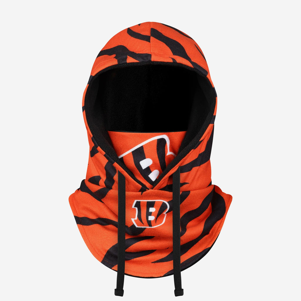Cincinnati Bengals Alternate Team Color Drawstring Hooded Gaiter FOCO