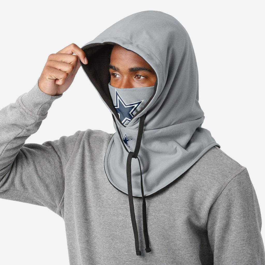 Dallas Cowboys Alternate Team Color Drawstring Hooded Gaiter FOCO