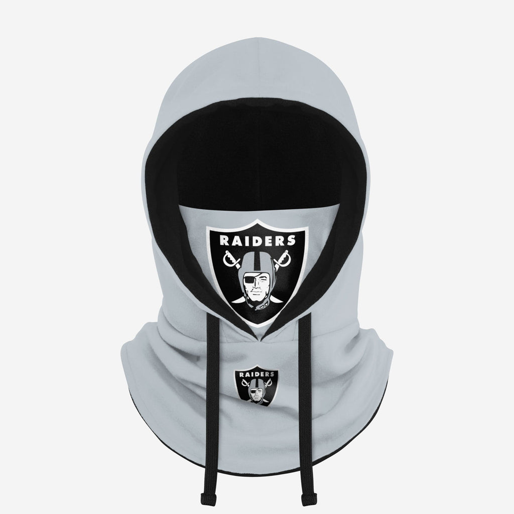Las Vegas Raiders Alternate Team Color Drawstring Hooded Gaiter FOCO