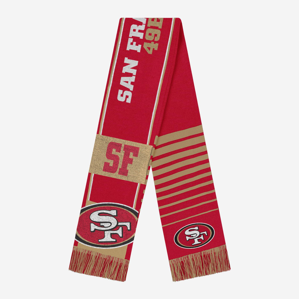 San Francisco 49ers Reversible Thematic Scarf FOCO
