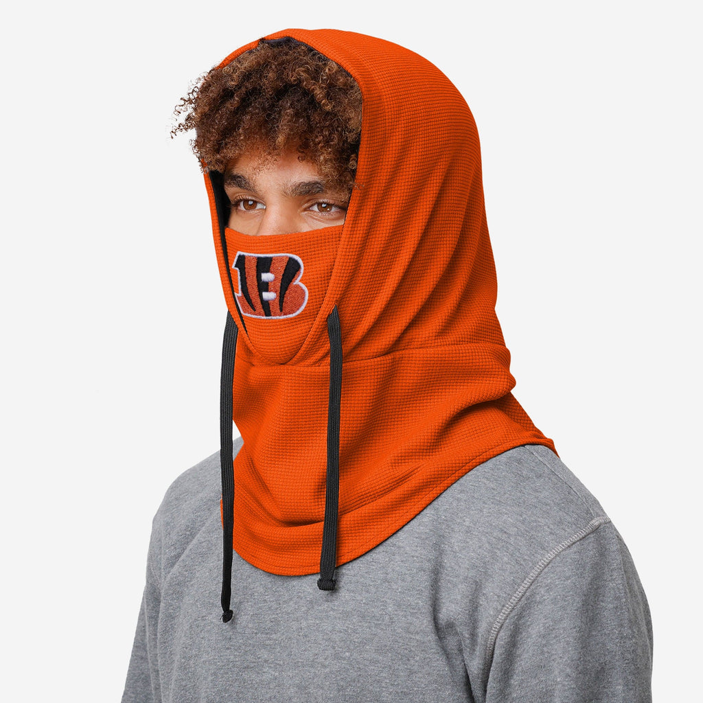 Cincinnati Bengals Waffle Drawstring Hooded Gaiter FOCO