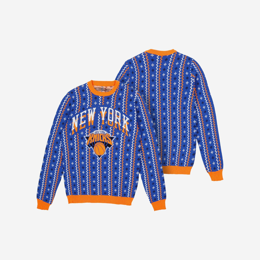New York Knicks Thematic Knit Sweater FOCO