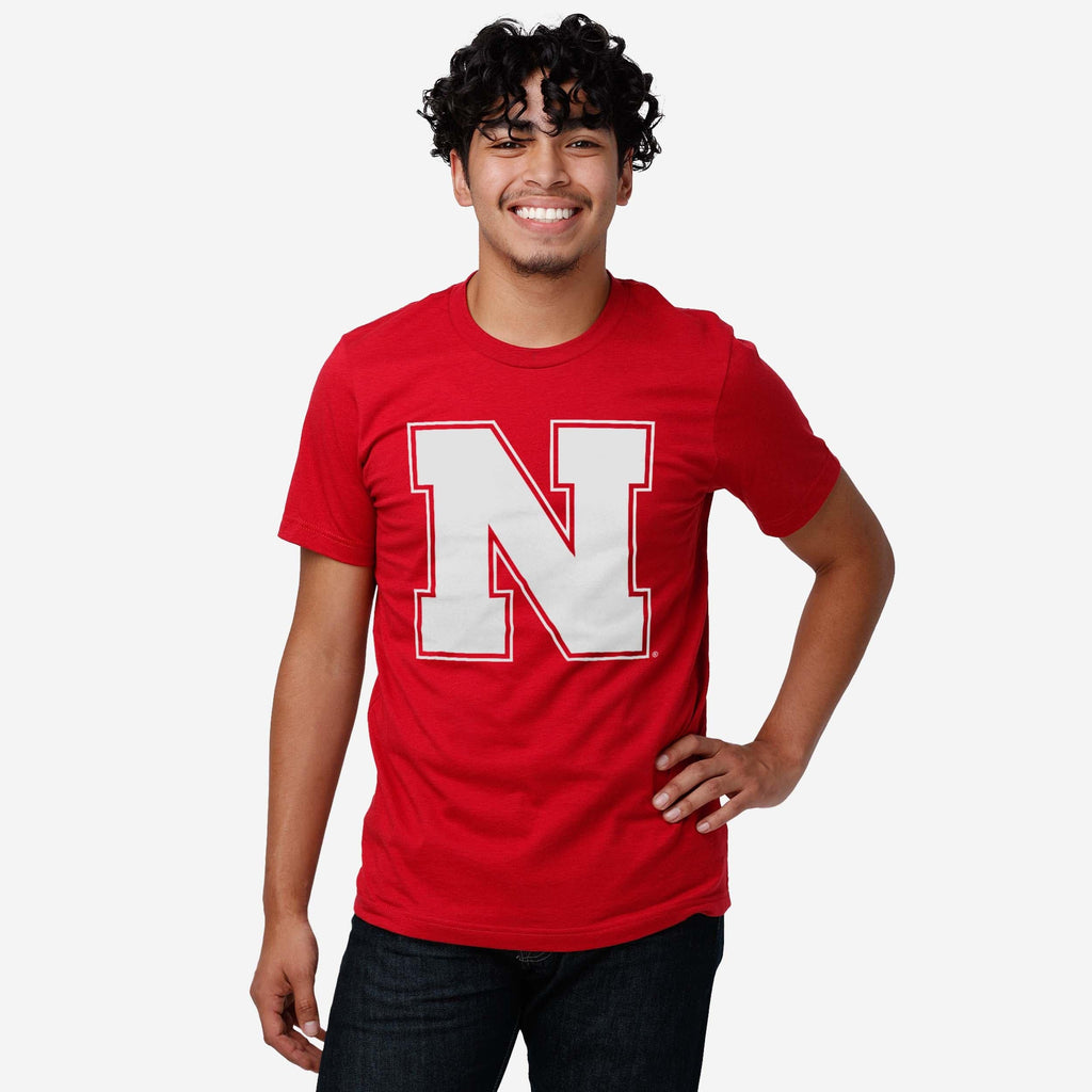 Nebraska Cornhuskers Primary Logo T-Shirt FOCO