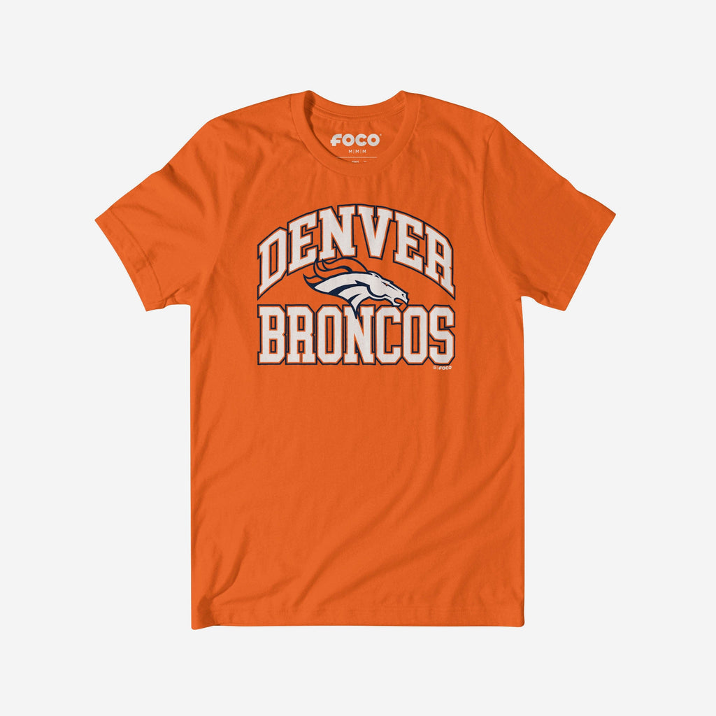Denver Broncos Arched Wordmark T-Shirt FOCO