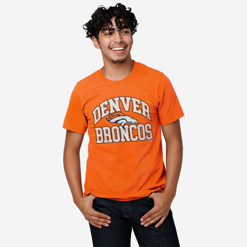 Denver Broncos Arched Wordmark T-Shirt FOCO