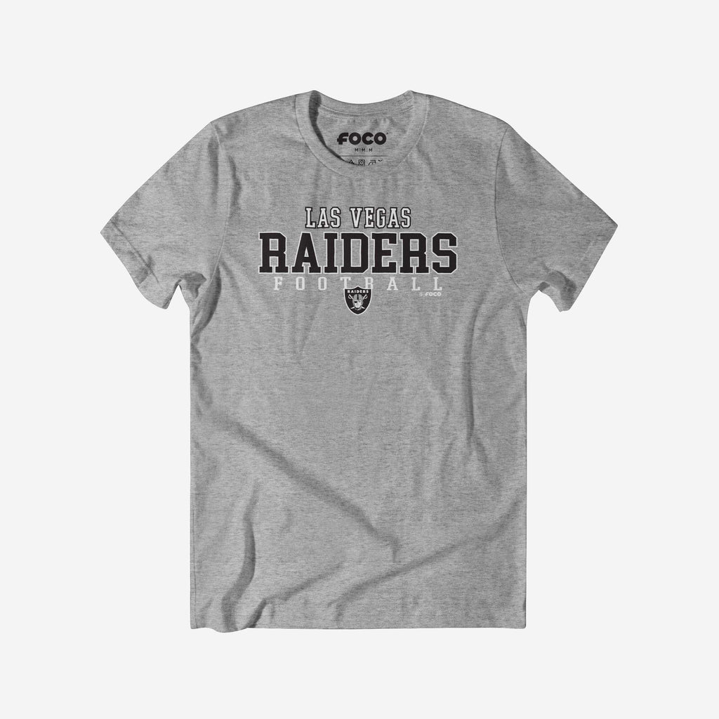 Las Vegas Raiders Football Wordmark T-Shirt FOCO