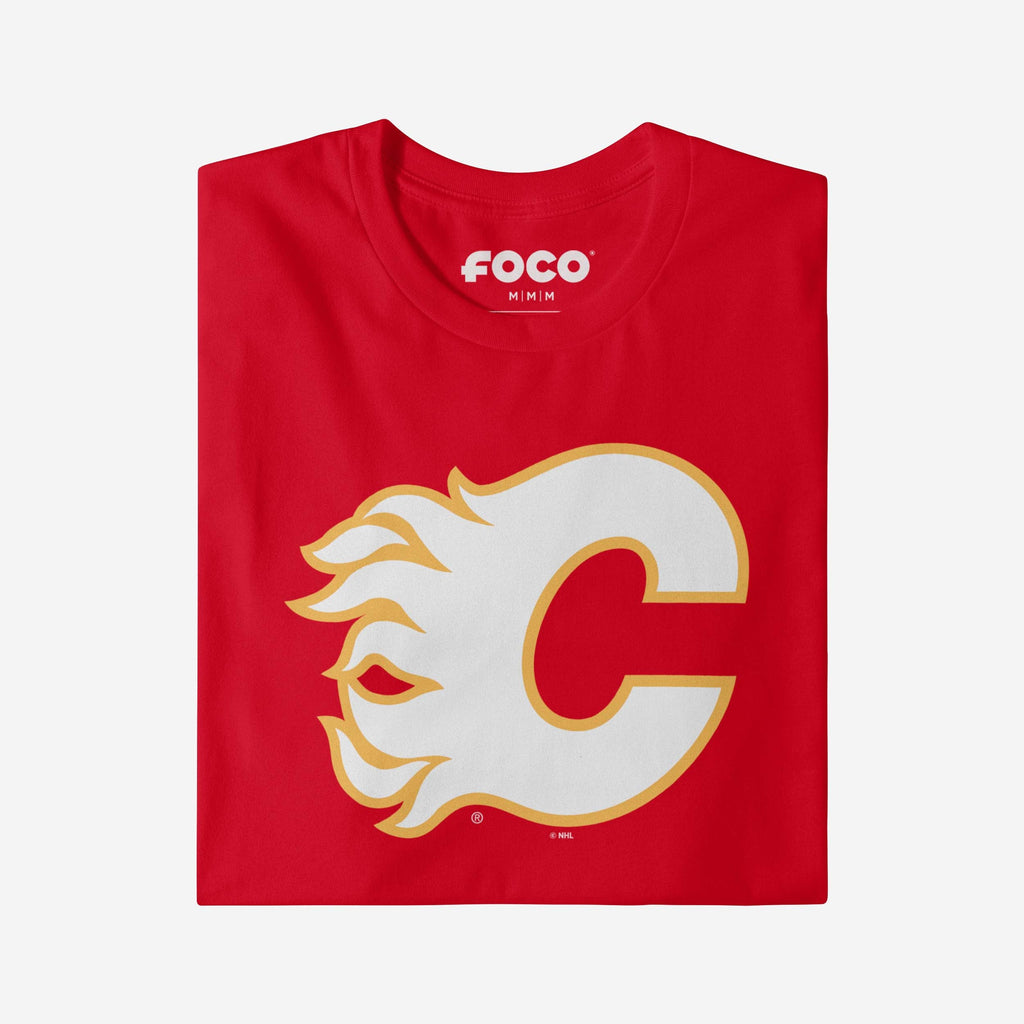 Calgary Flames Primary Logo T-Shirt FOCO