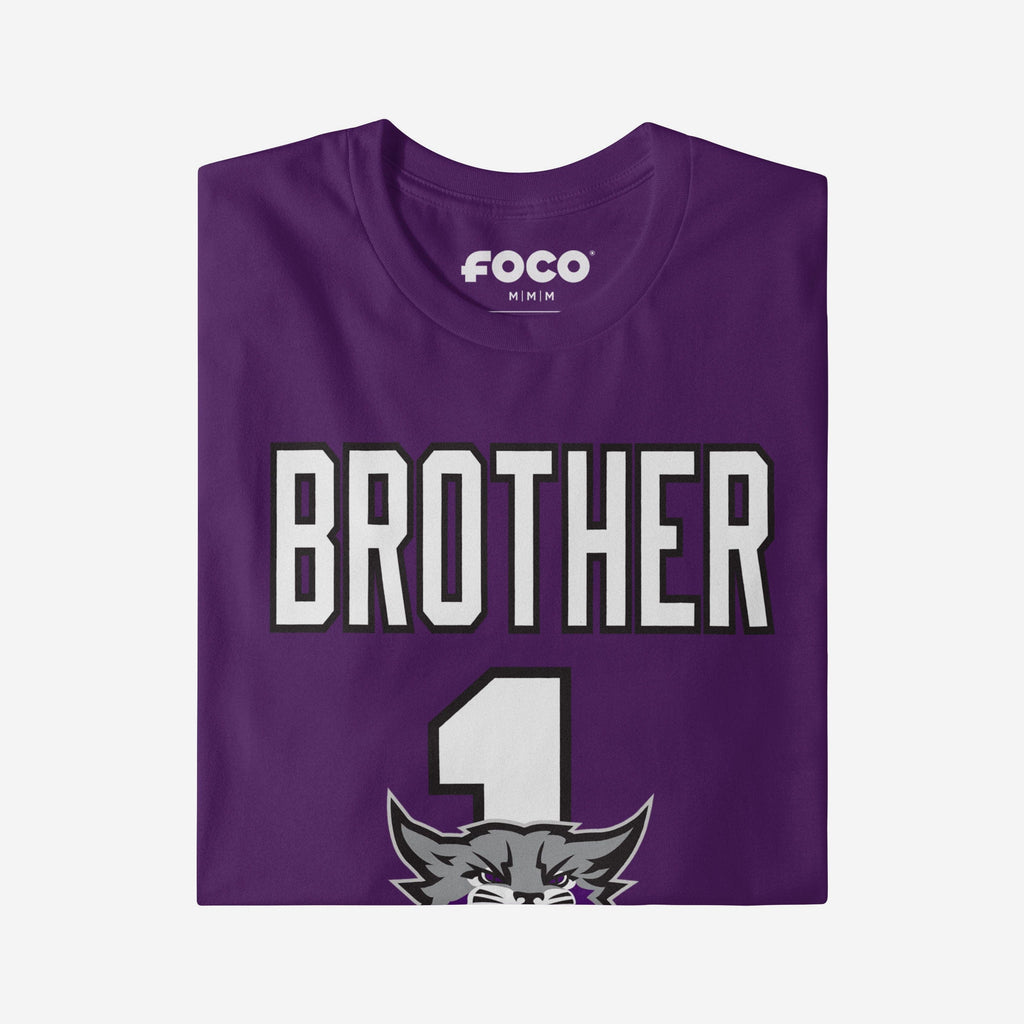 Weber State Wildcats Number 1 Bro T-Shirt FOCO