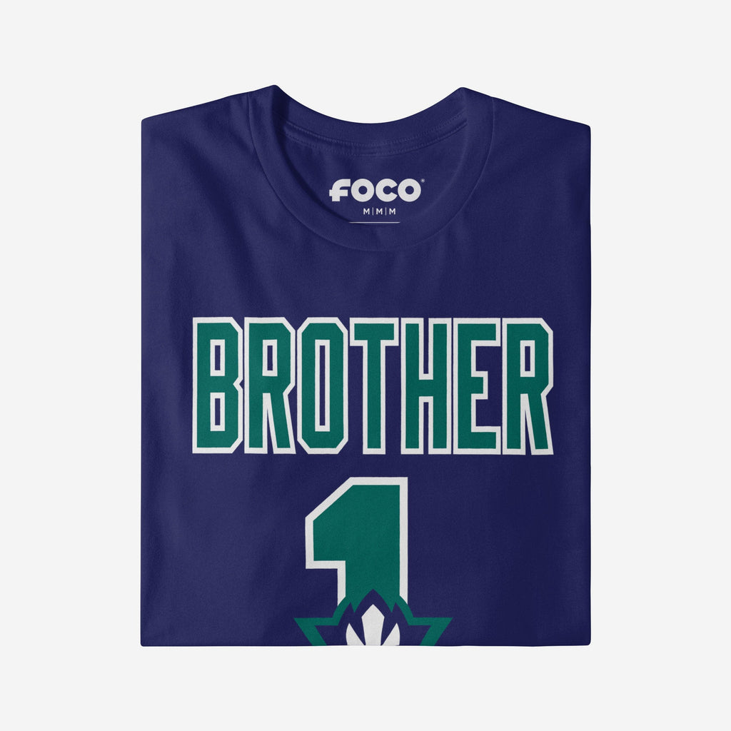 UNC Wilmington Seahawks Number 1 Bro T-Shirt FOCO
