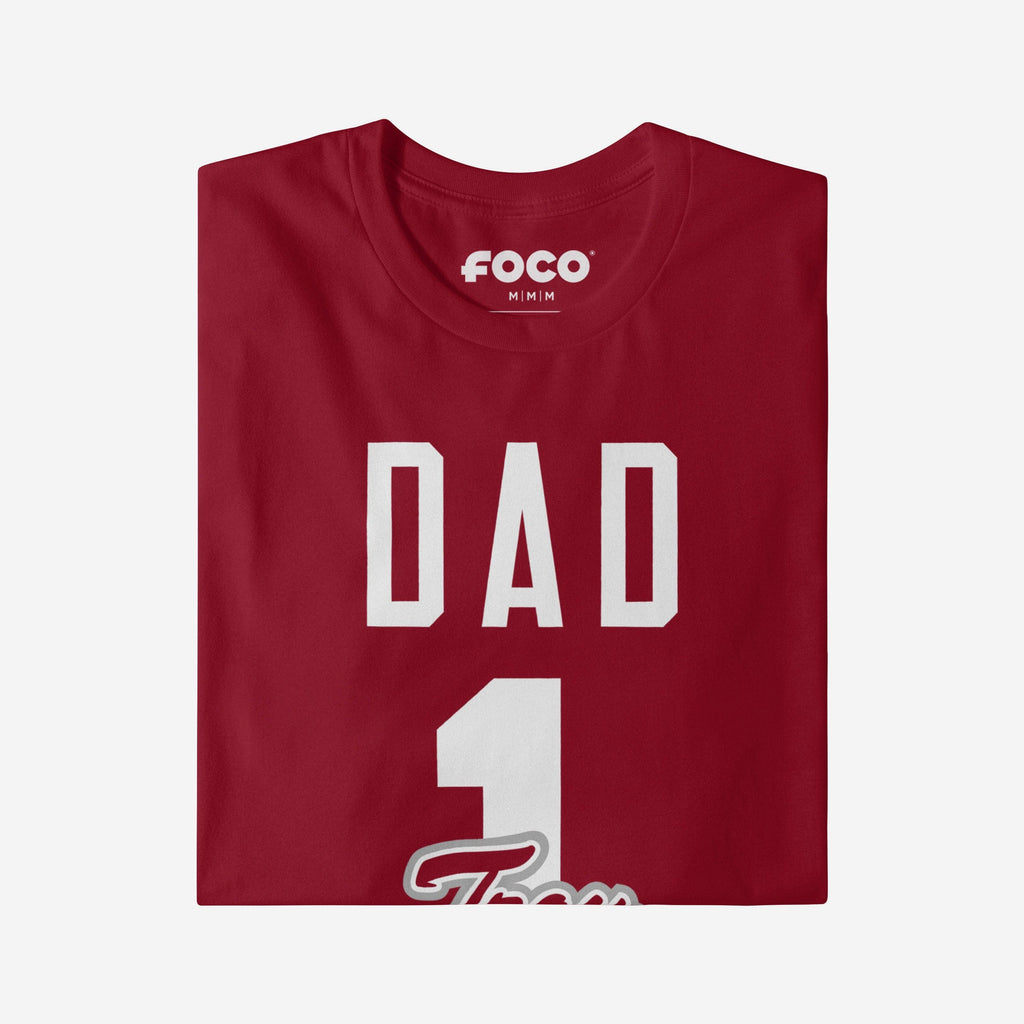 Troy Trojans Number 1 Dad T-Shirt FOCO