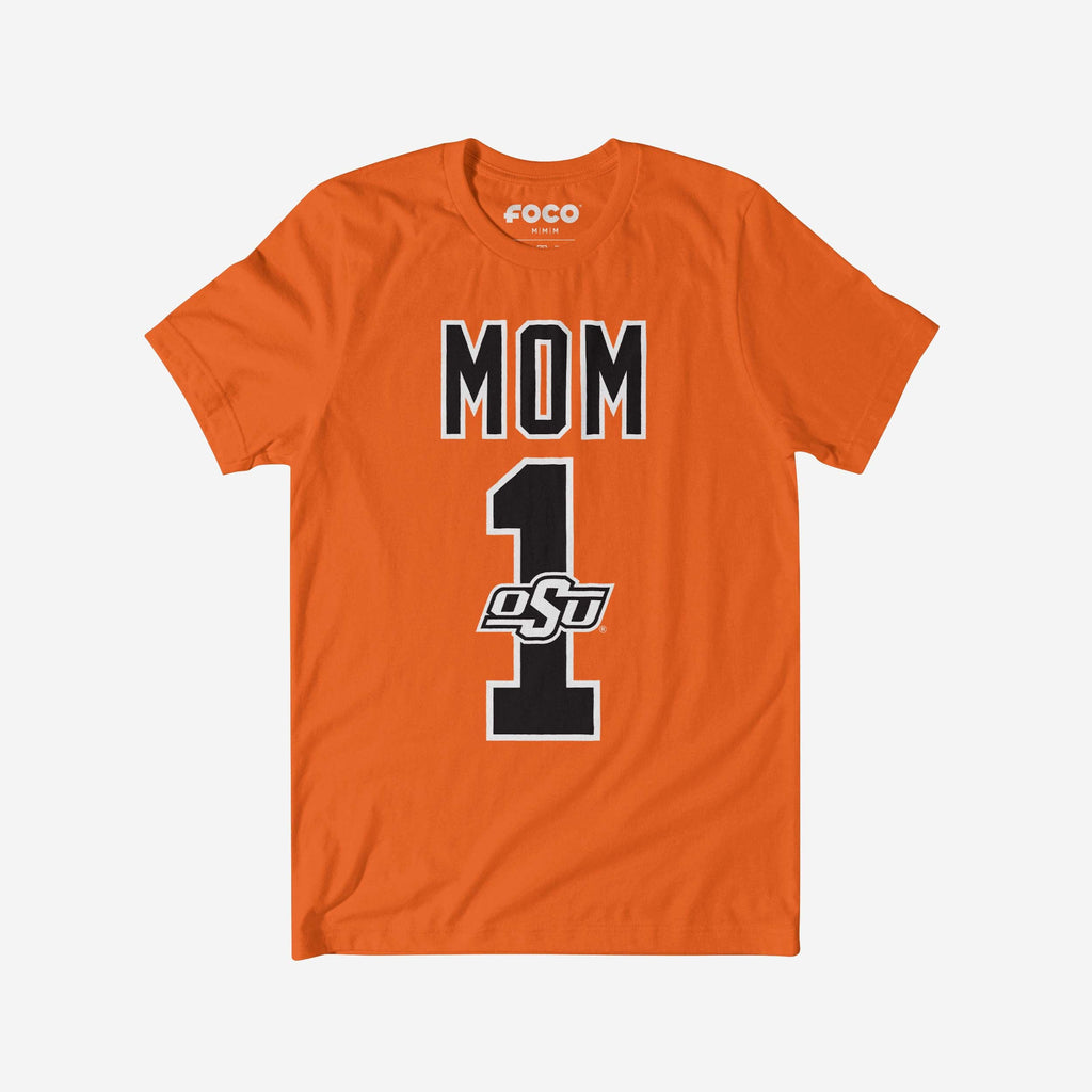 Oklahoma State Cowboys Number 1 Mom T-Shirt FOCO