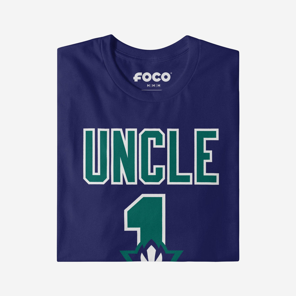 UNC Wilmington Seahawks Number 1 Uncle T-Shirt FOCO