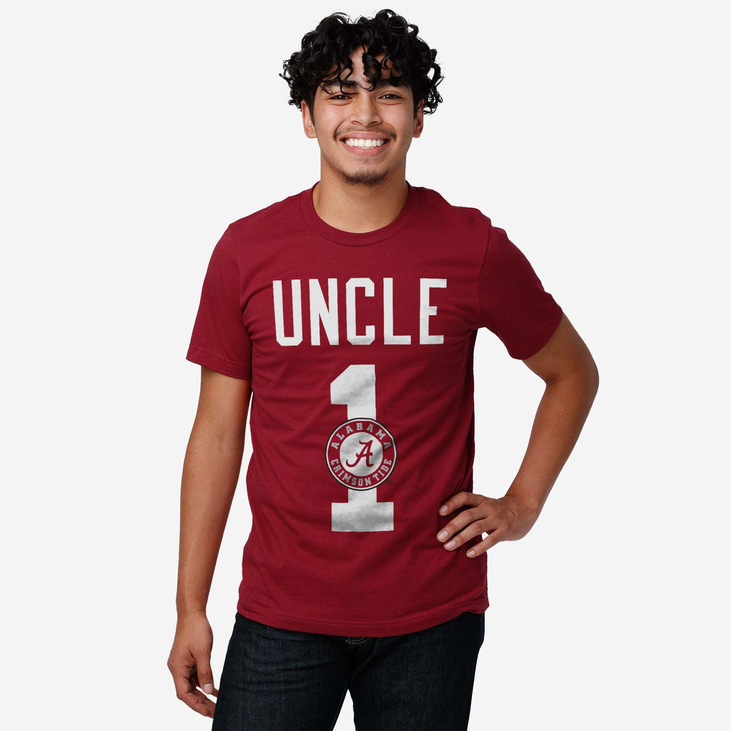 Alabama Crimson Tide Number 1 Uncle T-Shirt FOCO