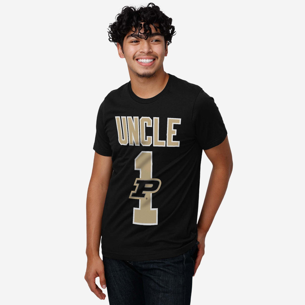 Purdue Boilermakers Number 1 Uncle T-Shirt FOCO