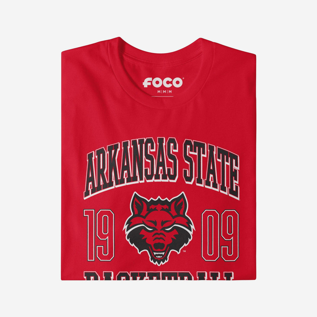 Arkansas State Red Wolves Basketball T-Shirt FOCO