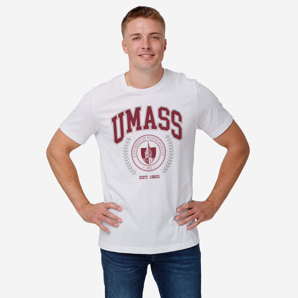 UMass Minutemen Team Crest T-Shirt FOCO