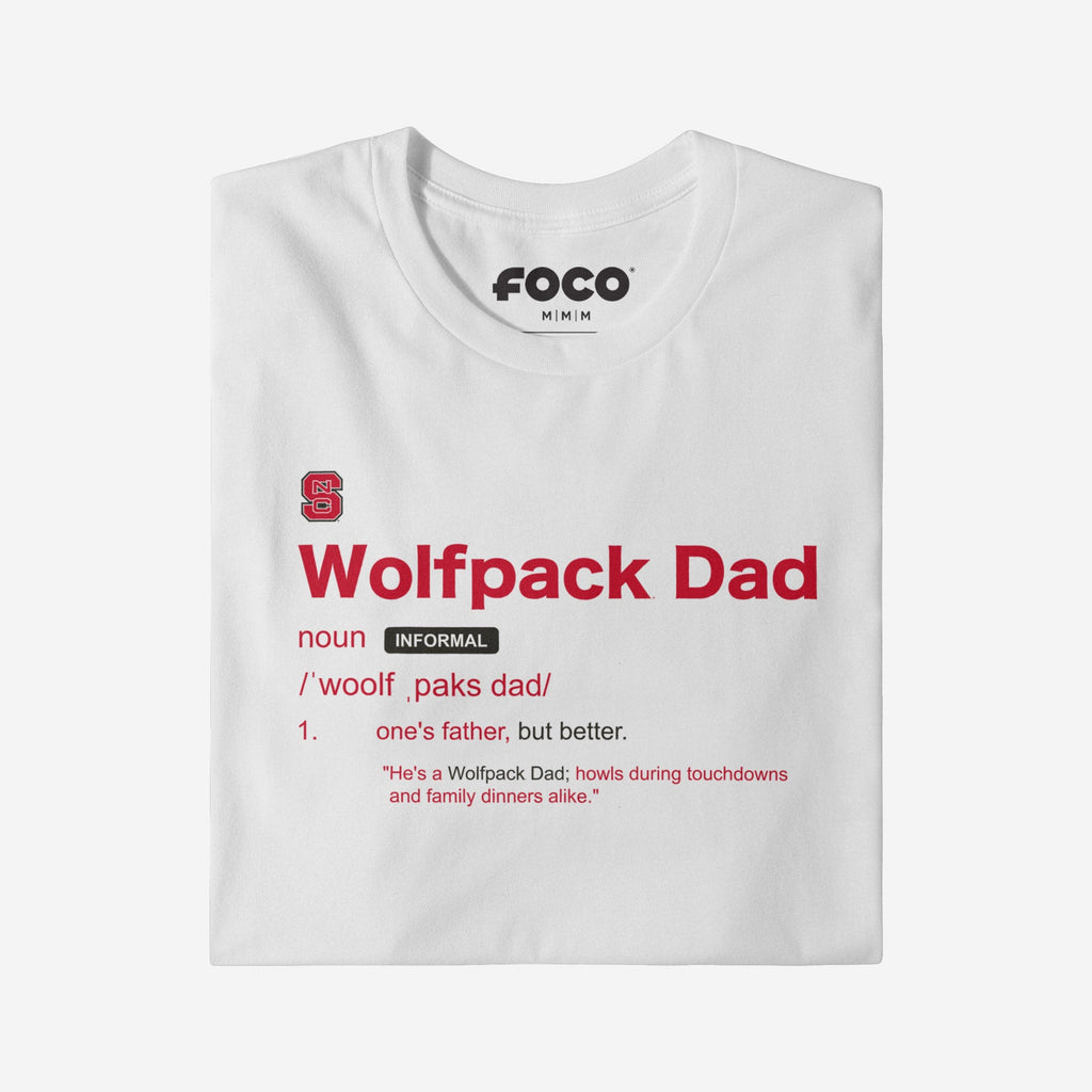 NC State Wolfpack Dad Definition T-Shirt FOCO